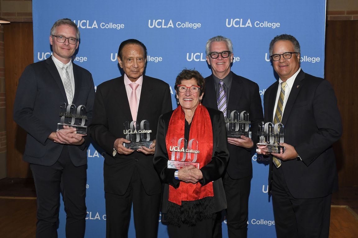 UCLA College honors 5 visionary supporters with centennial awards ...