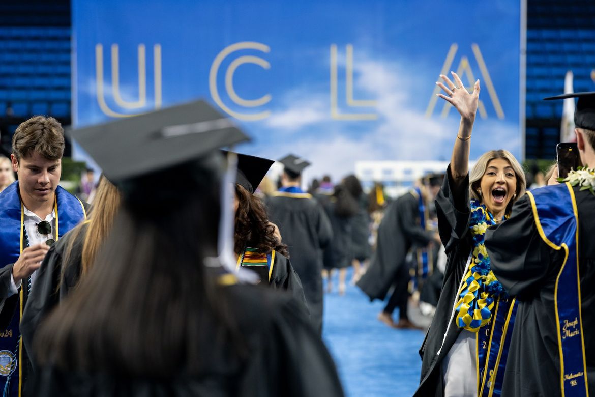 ‘You have earned today’: UCLA’s class of 2024 gets the commencement it ...